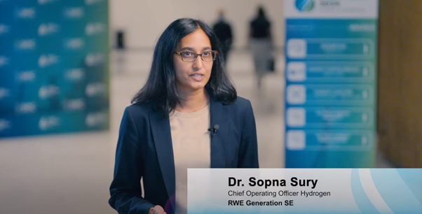 Interview with Dr Sopna Sury, Chief Operating Officer Hydrogen at RWE Generation at # ...